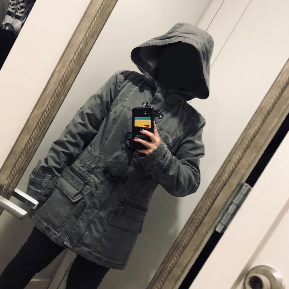 Bnci By Blanc Noir Toggle Parka - Gem
